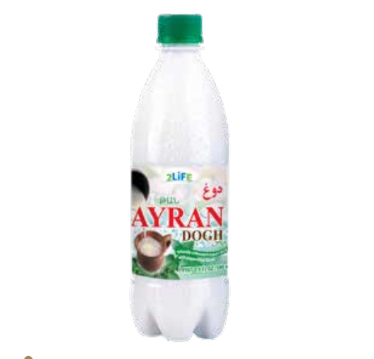 Ayran Mint 1% Carbonated Yogurt Drink 500ml – Fish Delights
